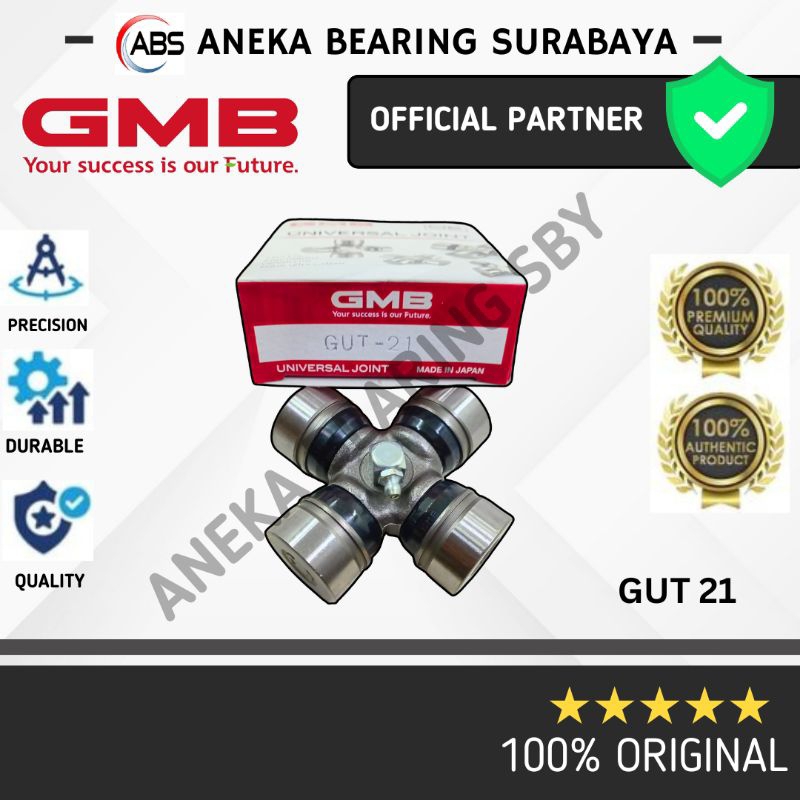 Jual UNIVERSAL CROSS JOINT GUT-21 GMB AVANZA INNOVA RUSH FORTUNER 29X78 ...