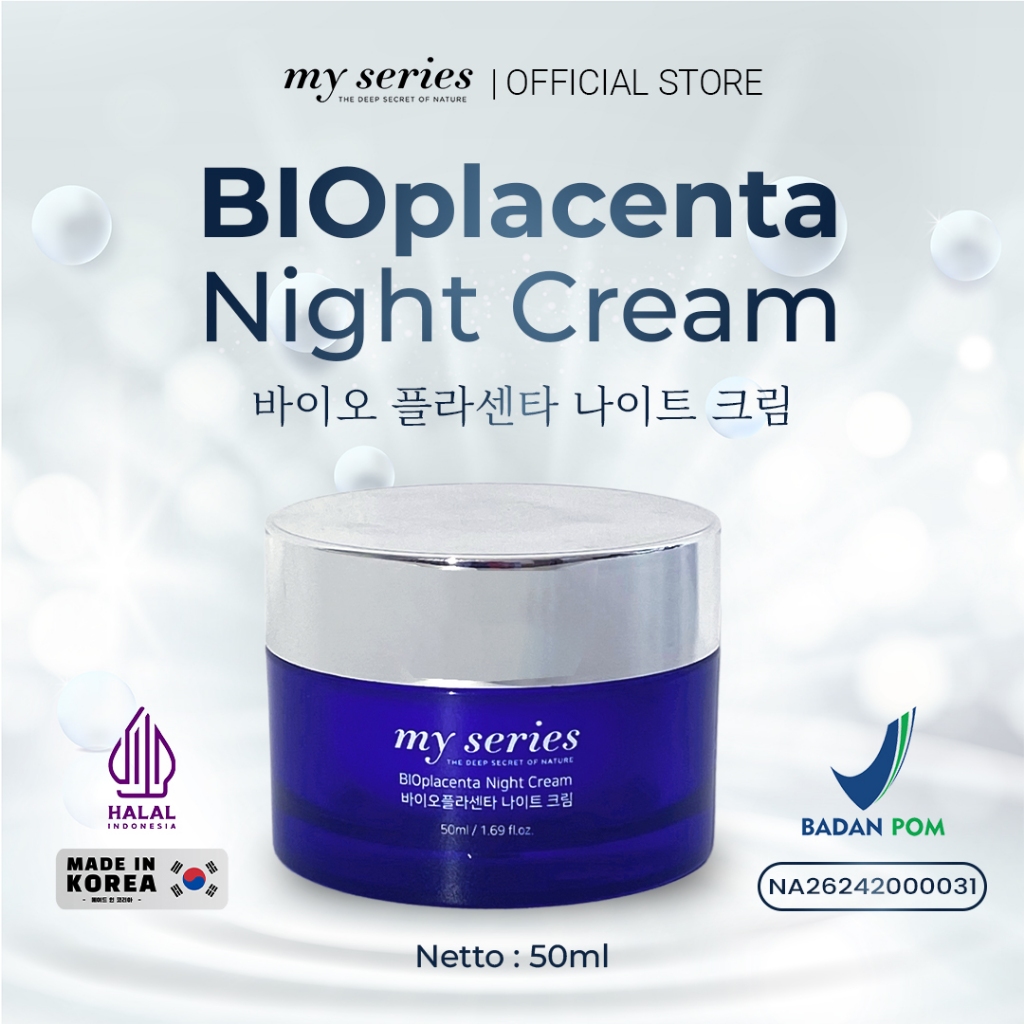 Jual My series Bioplacenta Night Cream 50ml / myseries bio placenta ...