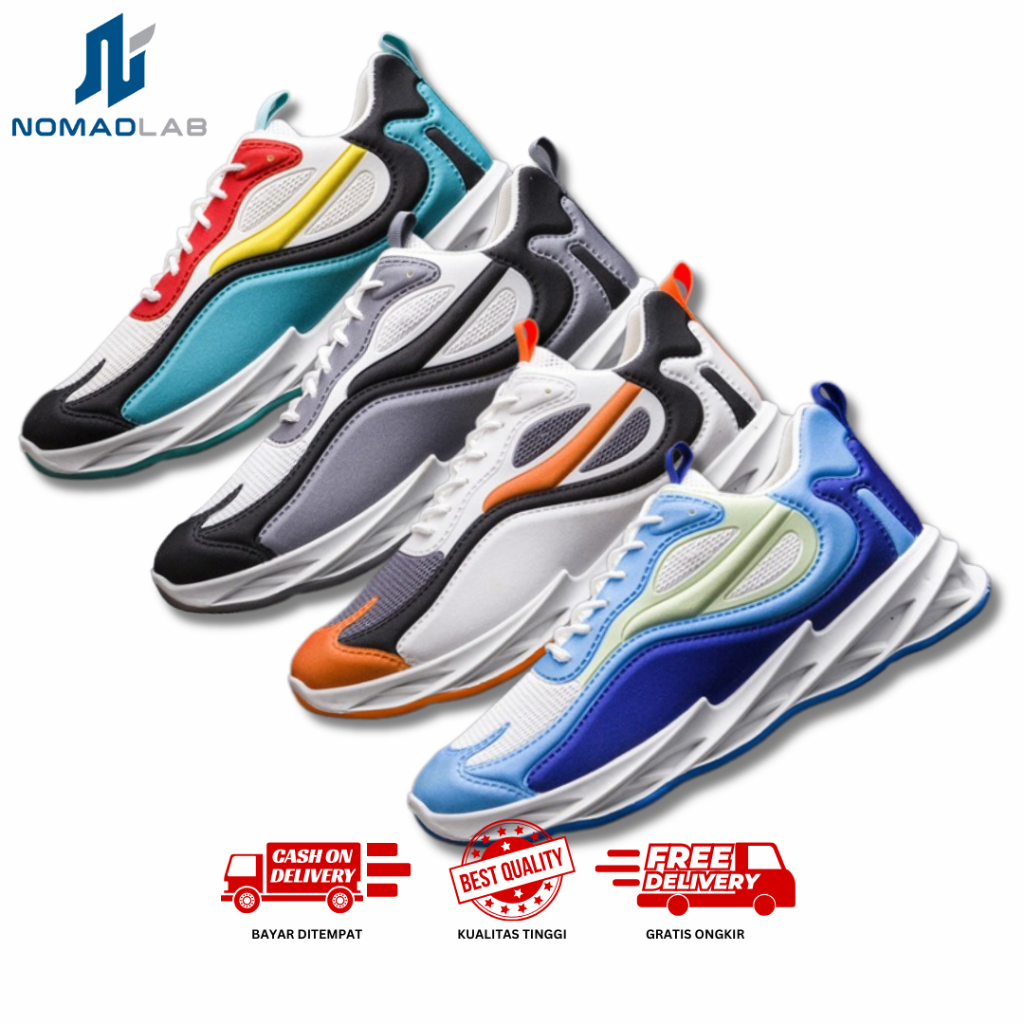 Jual Nomadlab S23 Linus Sepatu Sneakers Casual Running Ringan S23 Karet Modis Ringan | Shopee ...