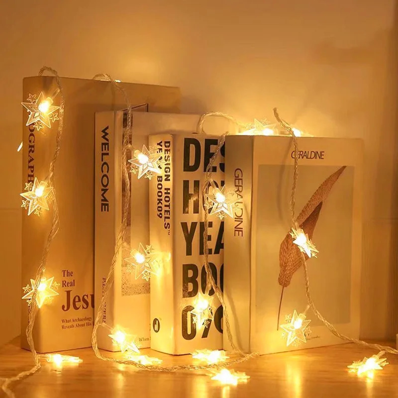 Jual LED Fairy Star String Lights Ramadan Mubarak/String Lights ...