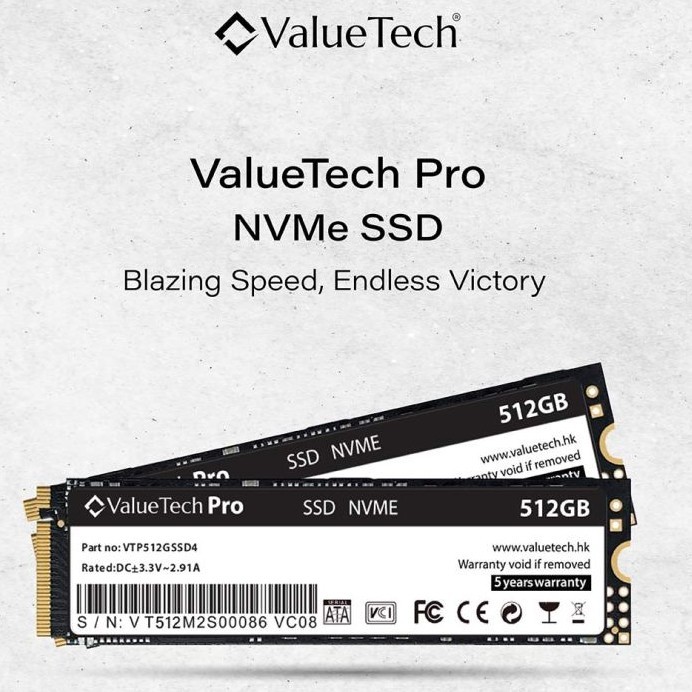 Jual SSD M.2 NVMe 512GB ValueTech Pro Garansi 5 Tahun Value Tech ...