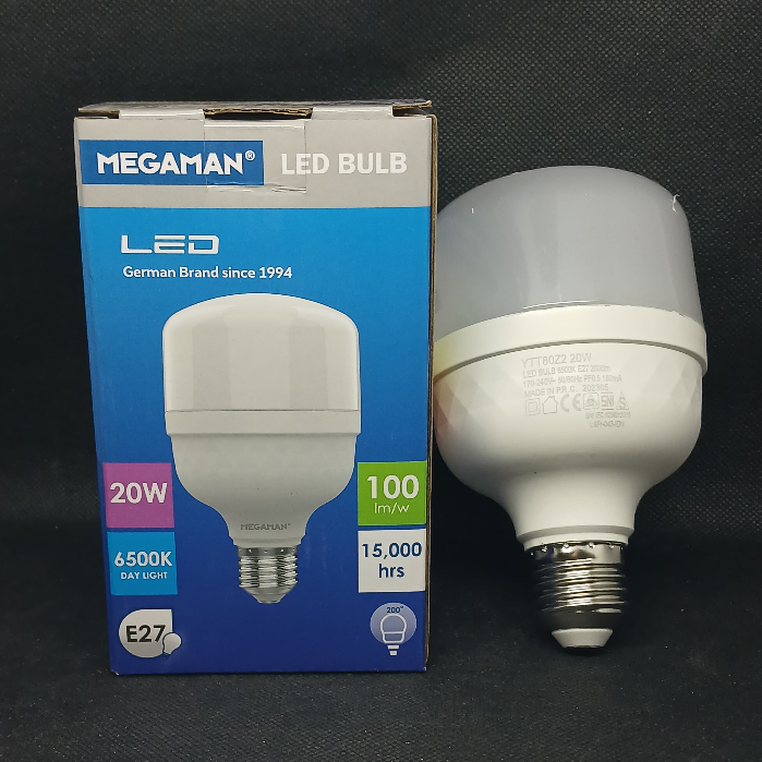 Jual MEGAMAN KAPSUL LED BULB 20W 30W 40W – PILIHAN TERBAIK UNTUK ...