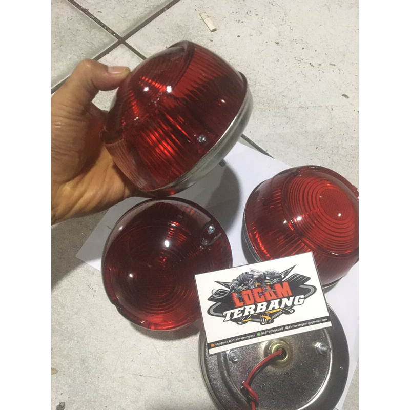 Jual Stoplamp Belakang Konde Bulat Lampu Stop Stopan Blakang Konde Set ...