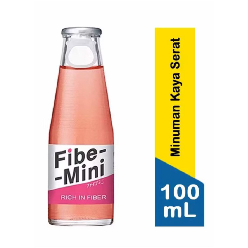 Jual FIBE MINI MINUMAN KAYA SERAT 100 ML -RICH IN FIBER | Shopee Indonesia