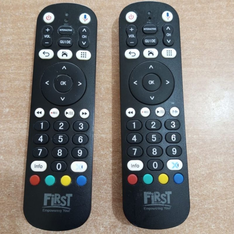 Jual REMOTE VOICE STB X1 FIRSTMEDIA (BEKAS NORMAL MINUS PEMAKAIAN ...