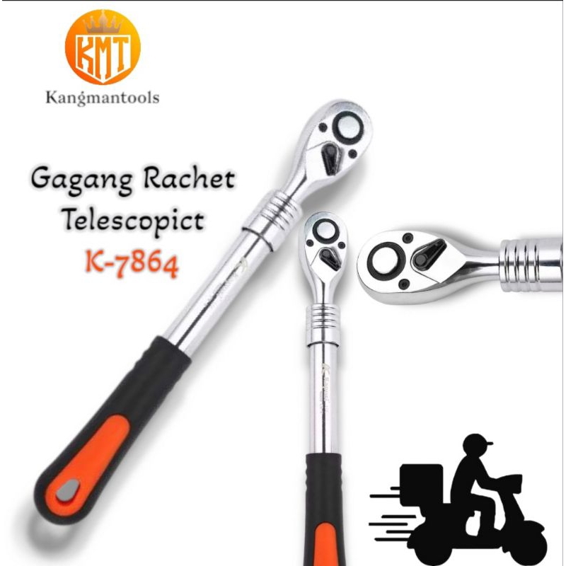 Jual Kapusi 1/2 Gagang Rachet Telescopic CR-V/Gagang Kunci Shock/Gagang ...