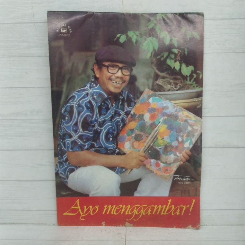 Jual Buku Gambar Cover Pak Tino Sidin Ayo Menggambar Kurnia Esa ...