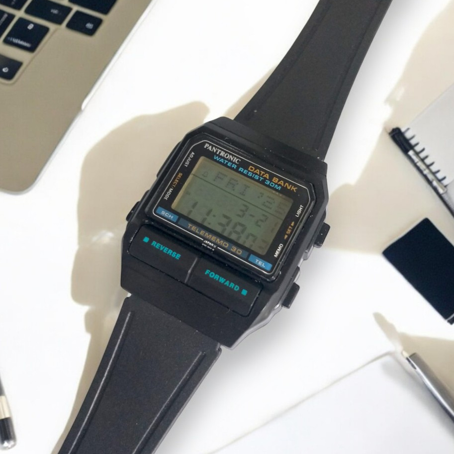 Jual Pantronic Jam Tangan Pria Wanita Digital Gaya Klasik Vintage Warna ...