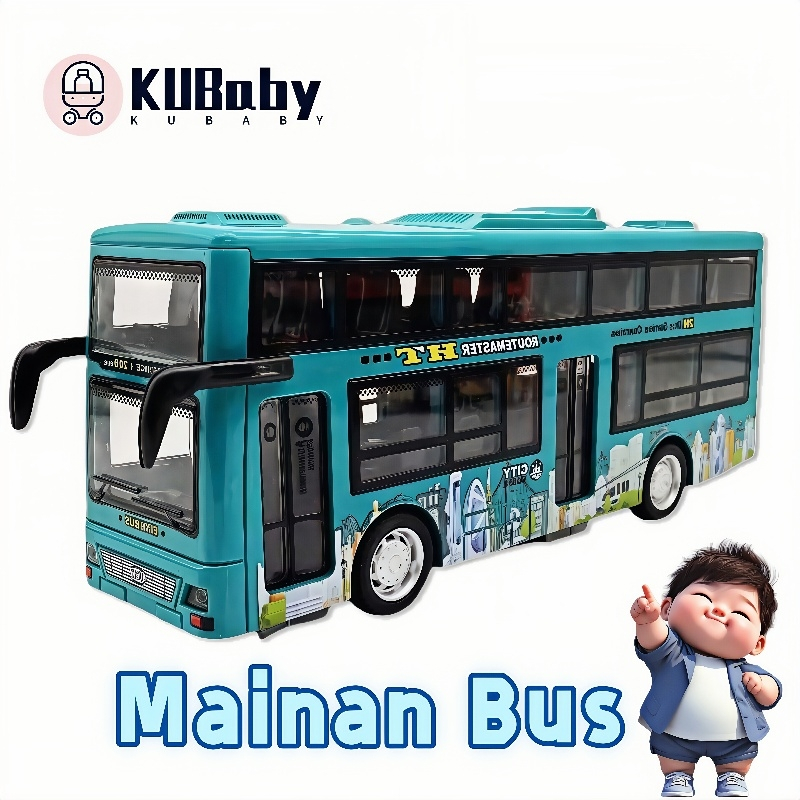 Jual IKUBABY Mainan Mobil Miniatur Bus Telolet Basuri Full Lampu ukuran ...