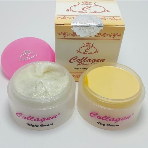 Jual KRIM COLLAGEN SUSUN 2in1 Collagen Lightening Day & Night Cream ...