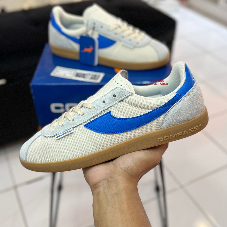 Jual [ORIGINAL] SEPATU COMPASS TRIBUNE WHITE BLUE | COMPASS TRIBUN ...