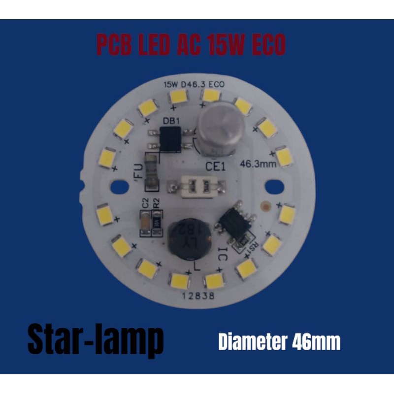 Jual PCB LED AC 15W ECO | Shopee Indonesia