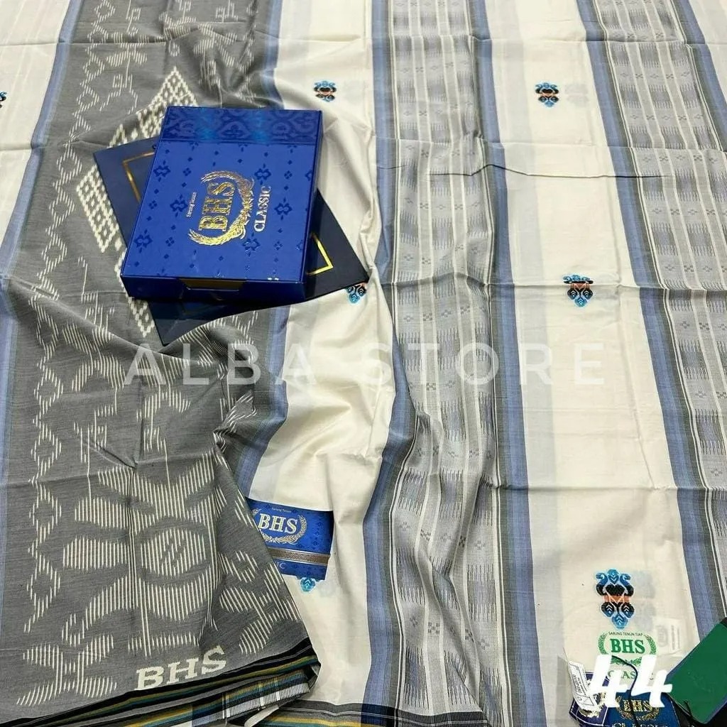 Jual Sarung BHS classic songket Gold BHS klasik | BHS classic silver ...