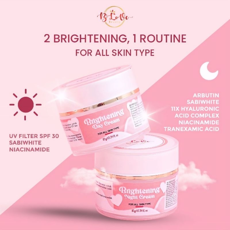 Jual Official B'Love Beauty - Brightening Day / Night Cream | Shopee ...