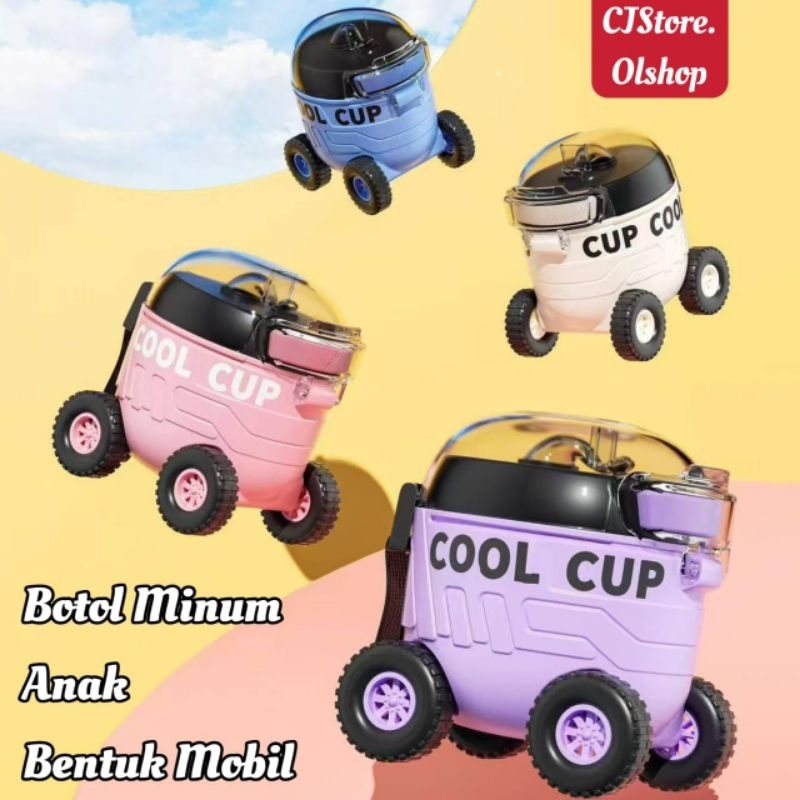 Jual Botol Mobil TRITAN Anak Botol Minum Kapasitas 550ml •Cjstore• | Shopee Indonesia