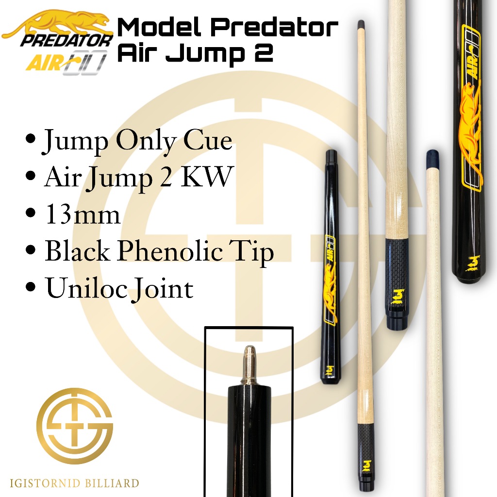 Jual Jump Only Cue Model Predator Air Jump 2 | Shopee Indonesia