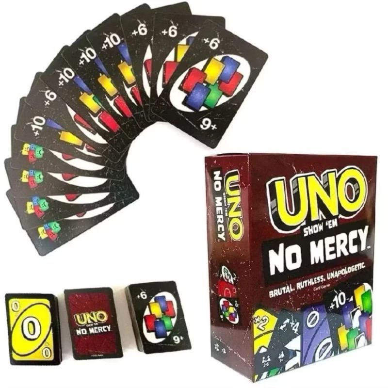 Jual Permainan Keluarga Kartu Unos No Mercy / Unos No Mercy Card Family ...
