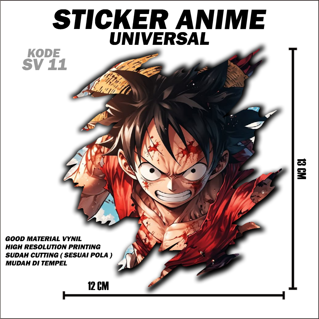 Jual STICKER VINYL Naruto Anime Car Stickers Decal Camper STICKER VINYL ...