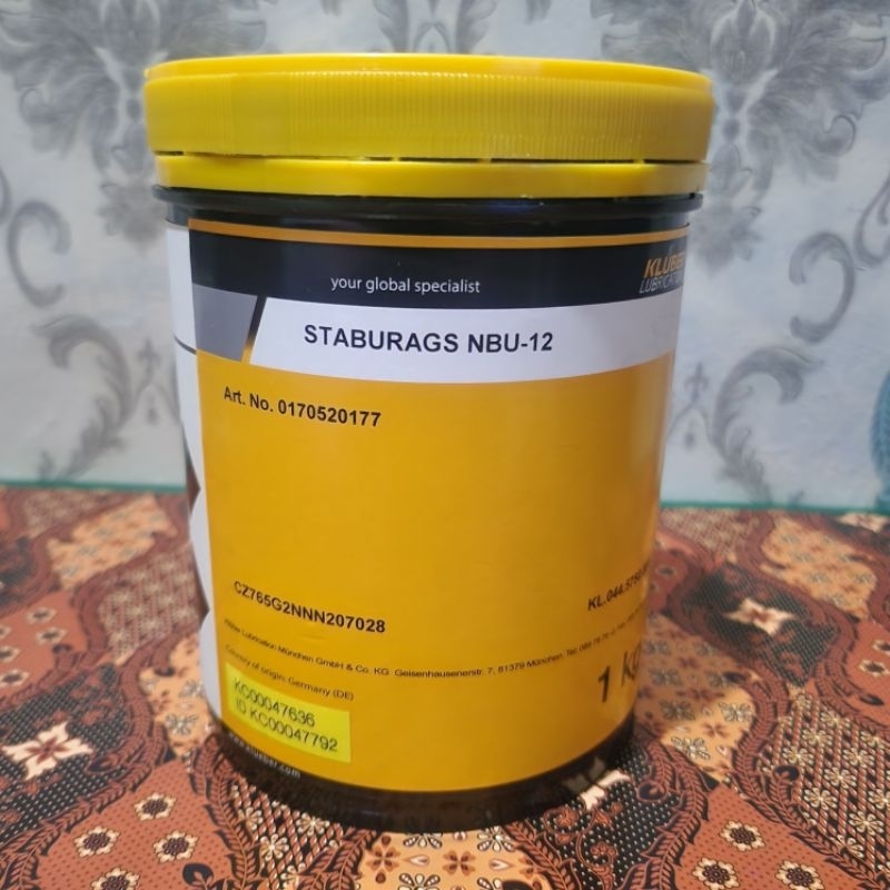 Jual KLUBER STABURAGS NBU 12 GREASE ORIGINAL GERMANY | Shopee Indonesia