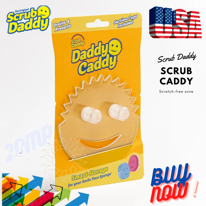 Jual Sponge Caddy Scrub Daddy USA Tempat Spons Daddy Caddy | Shopee ...