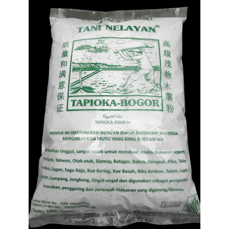 Jual Tepung Sagu Tani Nelayan Tepung Tapioka 1000 gram | Shopee Indonesia