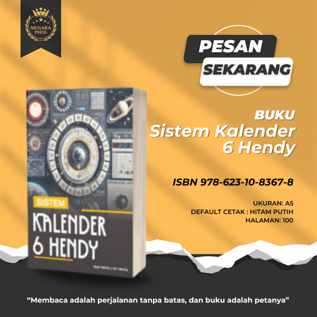 Jual Buku Sistem Kalender 6 Hendy | Shopee Indonesia