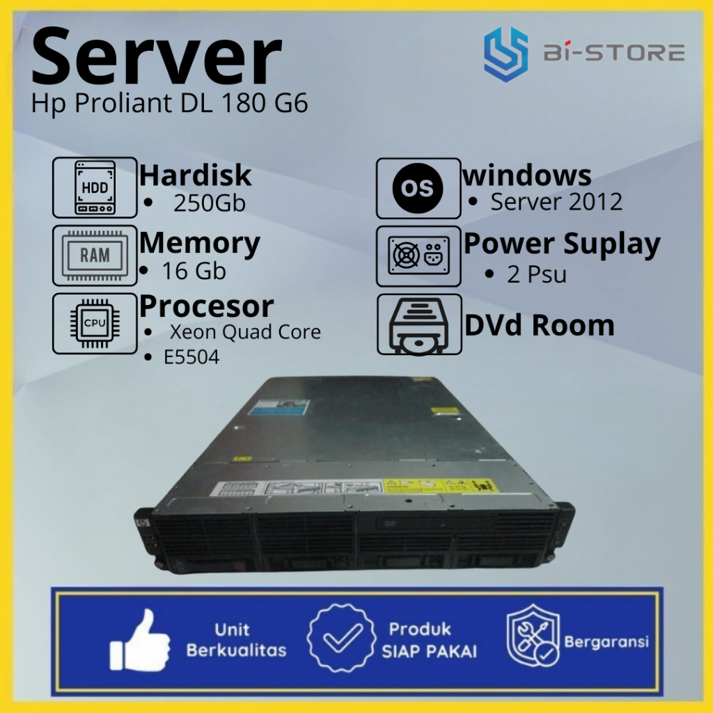 Jual Server Hp Proliant DL 180 G6 Murah Aja | Shopee Indonesia