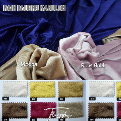 Jual Kain Bludru Kabulon Kain Bahan Kerajinan Kotak Perhiasan Bahan ...