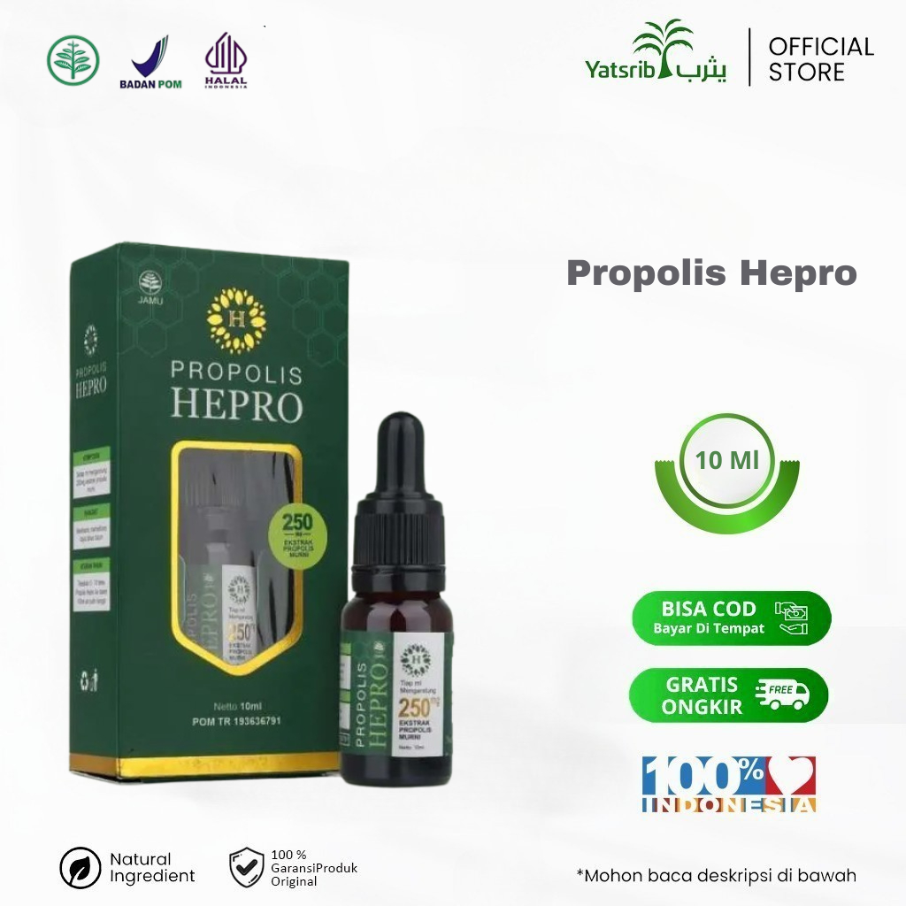 Jual PROPOLIS HEPRO - Membantu Pengobatan TBC, Sesak Nafas, Sinusitis ...