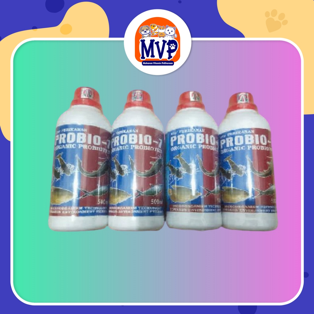 Jual Probio 7 Ikan 500Ml - Memacu Pertumbuhan Ikan - Memperbaiki ...
