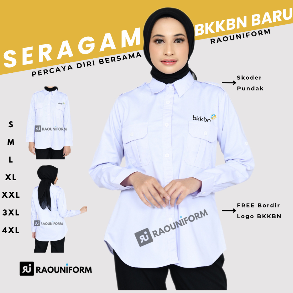 Jual BKKBN LOGO BARU-Baju Seragam BKKBN 2025/Seragam Dinas BKKBN ...