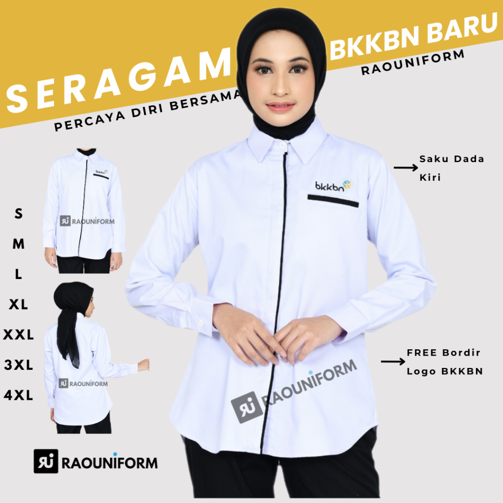 Jual BKKBN LOGO BARU-Seragam BKKBN Terbaru 2025/Baju Dinas PDL BKKBN ...