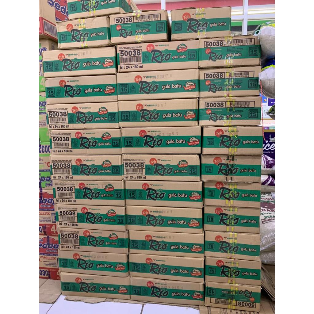 Jual Teh Rio 1 dus isi 24 pcs/dus | Shopee Indonesia