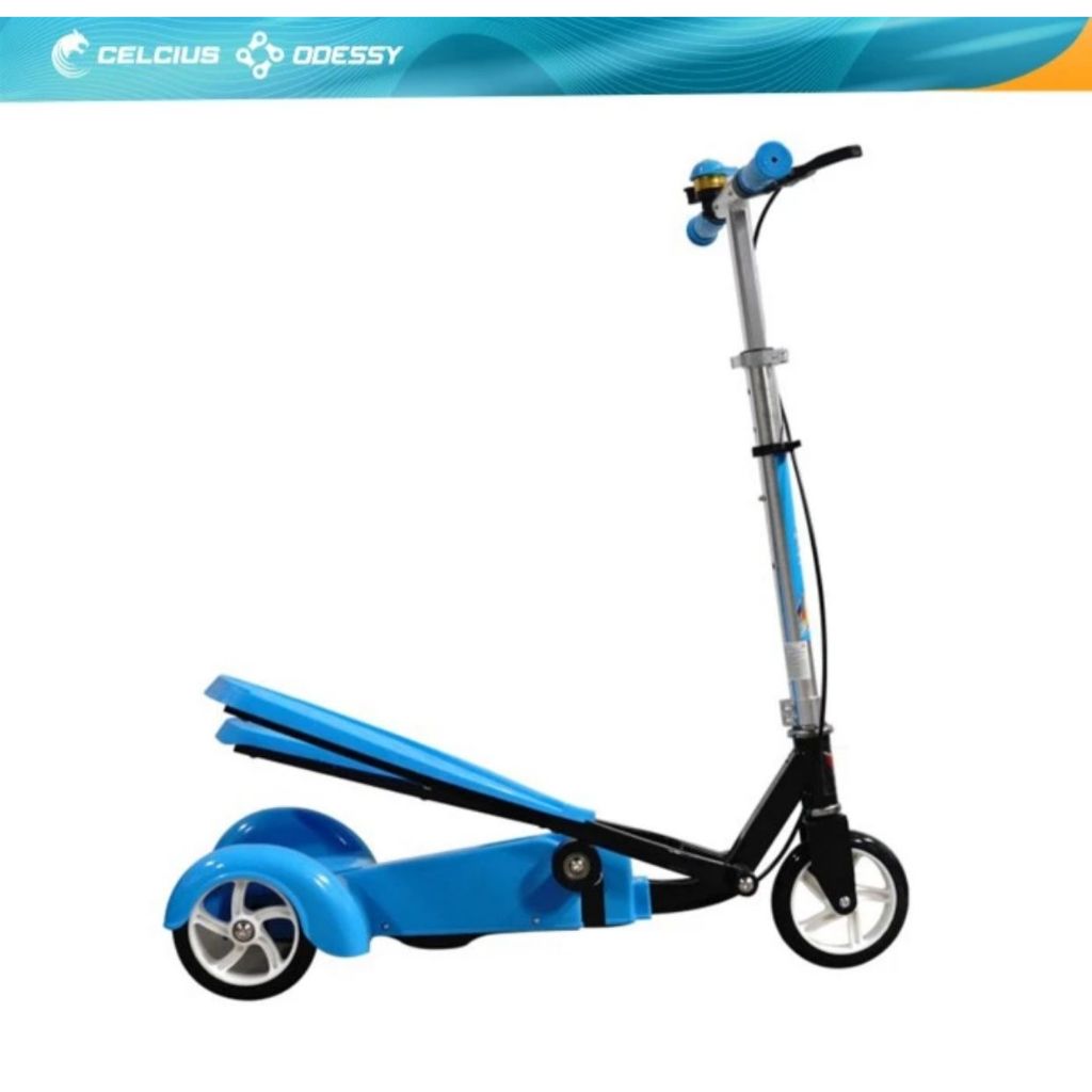 Jual Scooter Skuter Genjot Otoped Wing Alloy AT LC-V1218 | Shopee Indonesia