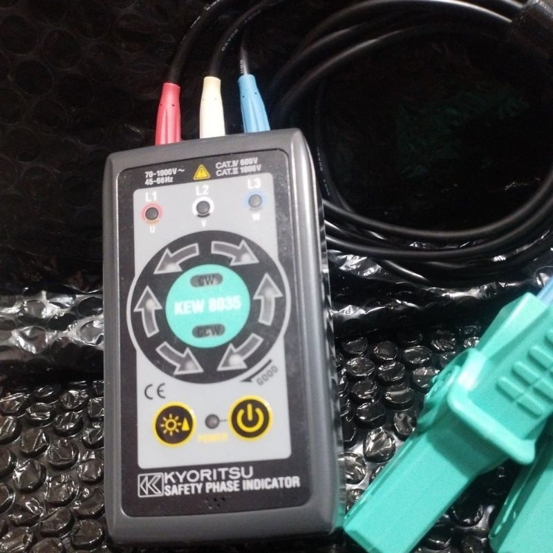 Jual Kyoritsu KEW 8035 Non-Contact Safety Phase Indicator | Shopee ...