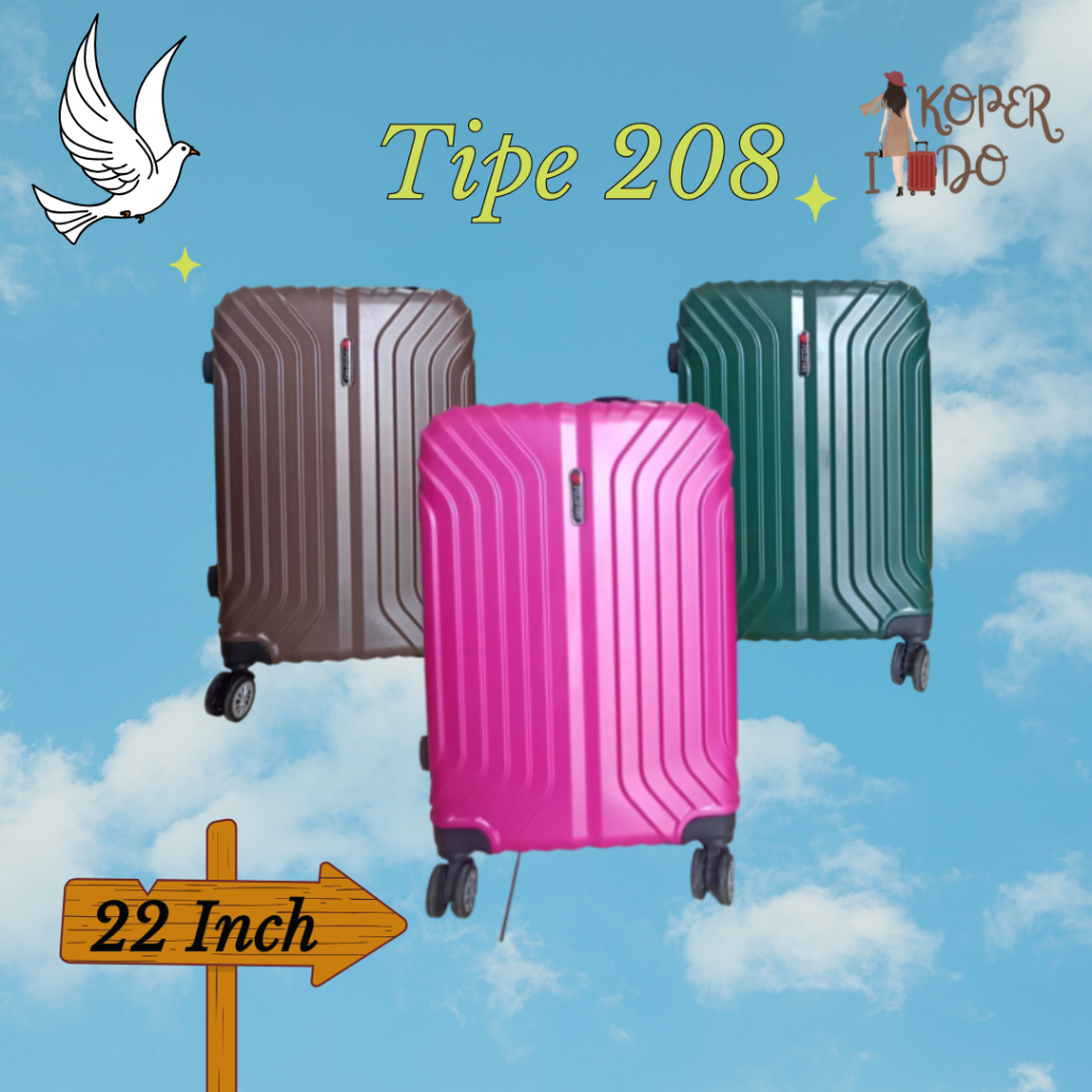 Jual KOPER TIPE 208 UKURAN 22 INCH ROBERT ANSELL KOPER BAGASI KOPER ...