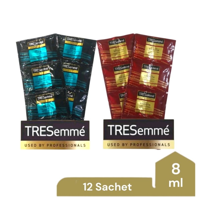 Jual TRESemme Shampo Sachet 12sc x 8ml | Shopee Indonesia