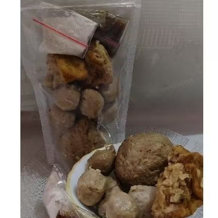 Jual Paket A Baso Instan Lengkap - Baso Urat Jumbo, Sedang, Kecil, Tahu ...