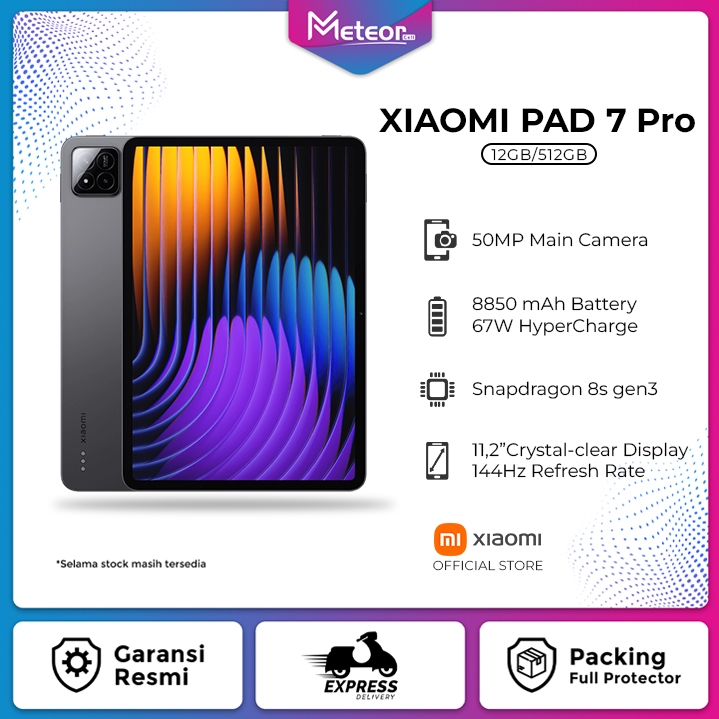 Jual XIAOMI MI PAD 7 PRO 12/512 GB Garansi Resmi [BISA INSTANT AREA ...