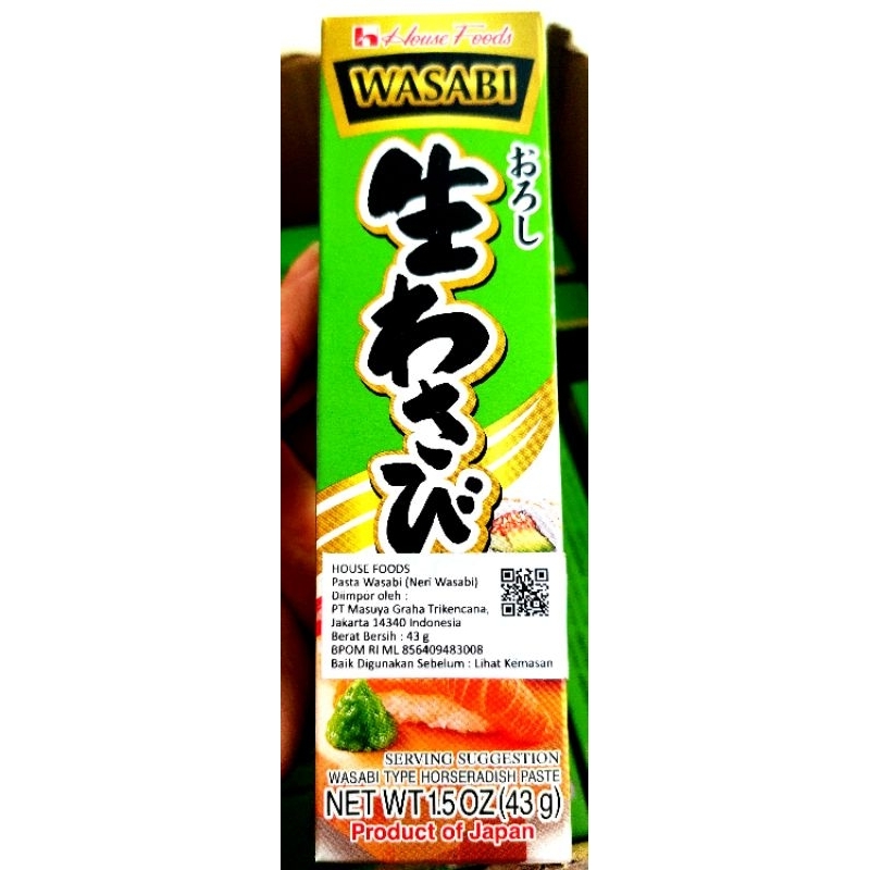 Jual NERI WASABI / HOUSE PASTE WASABI 43GR | Shopee Indonesia