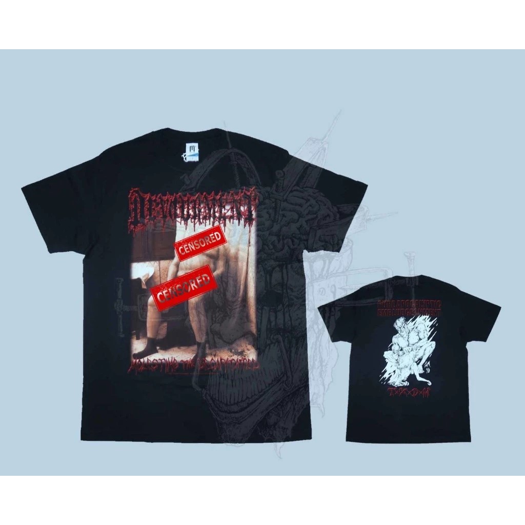 Jual ORIGINAL TSHIRT DEVOURMENT - Molesting The Decapitated | Shopee Indonesia
