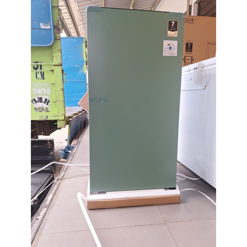 Jual lemari es kulkas Aqua D-185MDS kulkas Aqua 1 pintu bergaransi ...