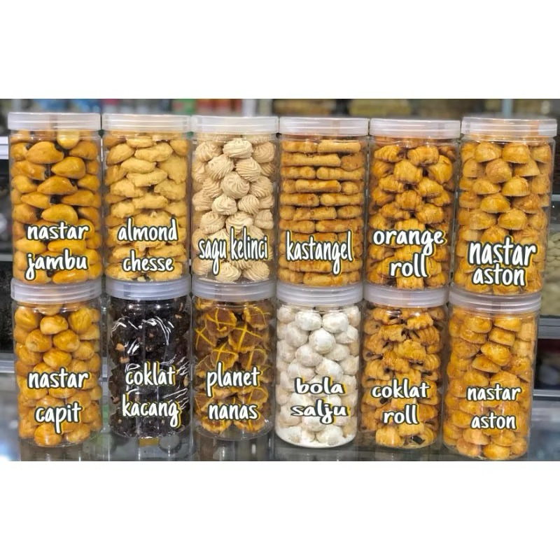 Jual Kue Kering 400 ml 600 ml 800 ml Kelinci Snack / Kue Kering Hampers ...