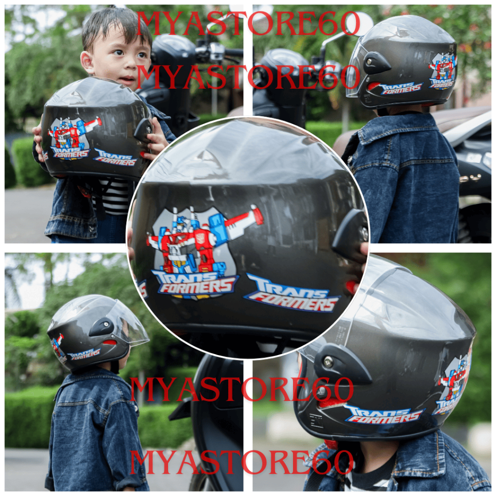 Jual Helm Helem Anak Murah Caracter Karakter Transformers Usia 2 Tahun ...