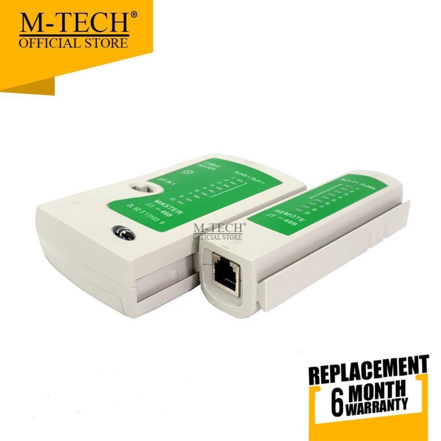 Jual Lan Tester Network Rj45 Rj11 M-Tech / Kabel Lan Tester Mtech Rj 45 ...