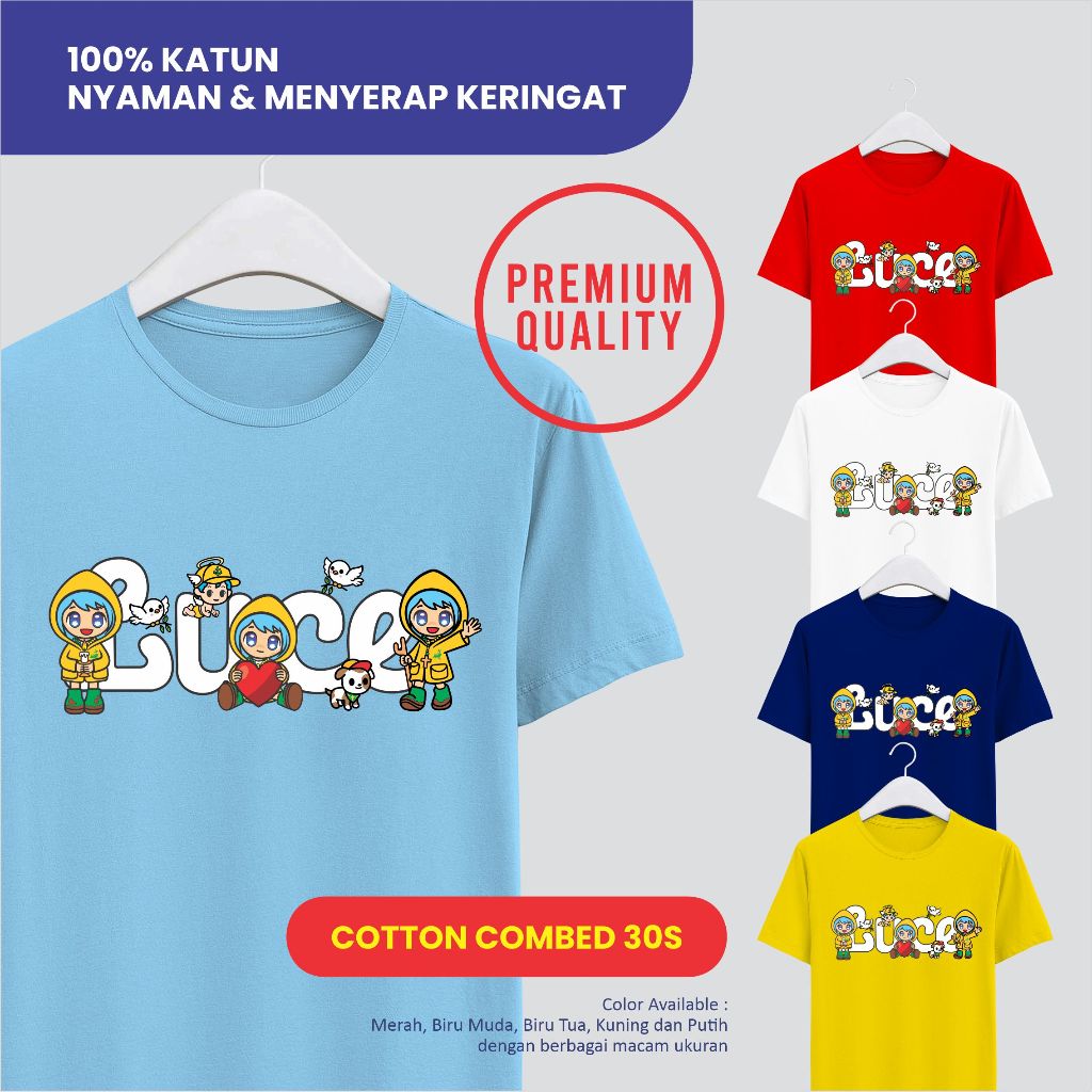 Jual KAOS LUCE AND FRIENDS TAHUN YUBELIUM JUBILEE YEAR 2025 KAOS ...