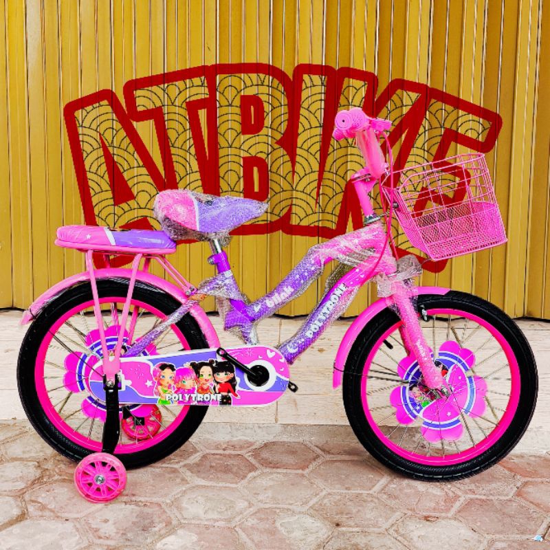 Jual sepeda anak cewek sepeda mini 18 murah | Shopee Indonesia