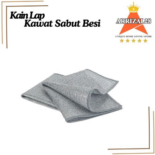 Jual *KAIN LAP DAPUR KAWAT SABUT BESI SERABUT STAINLESS CUCI PIRING ...