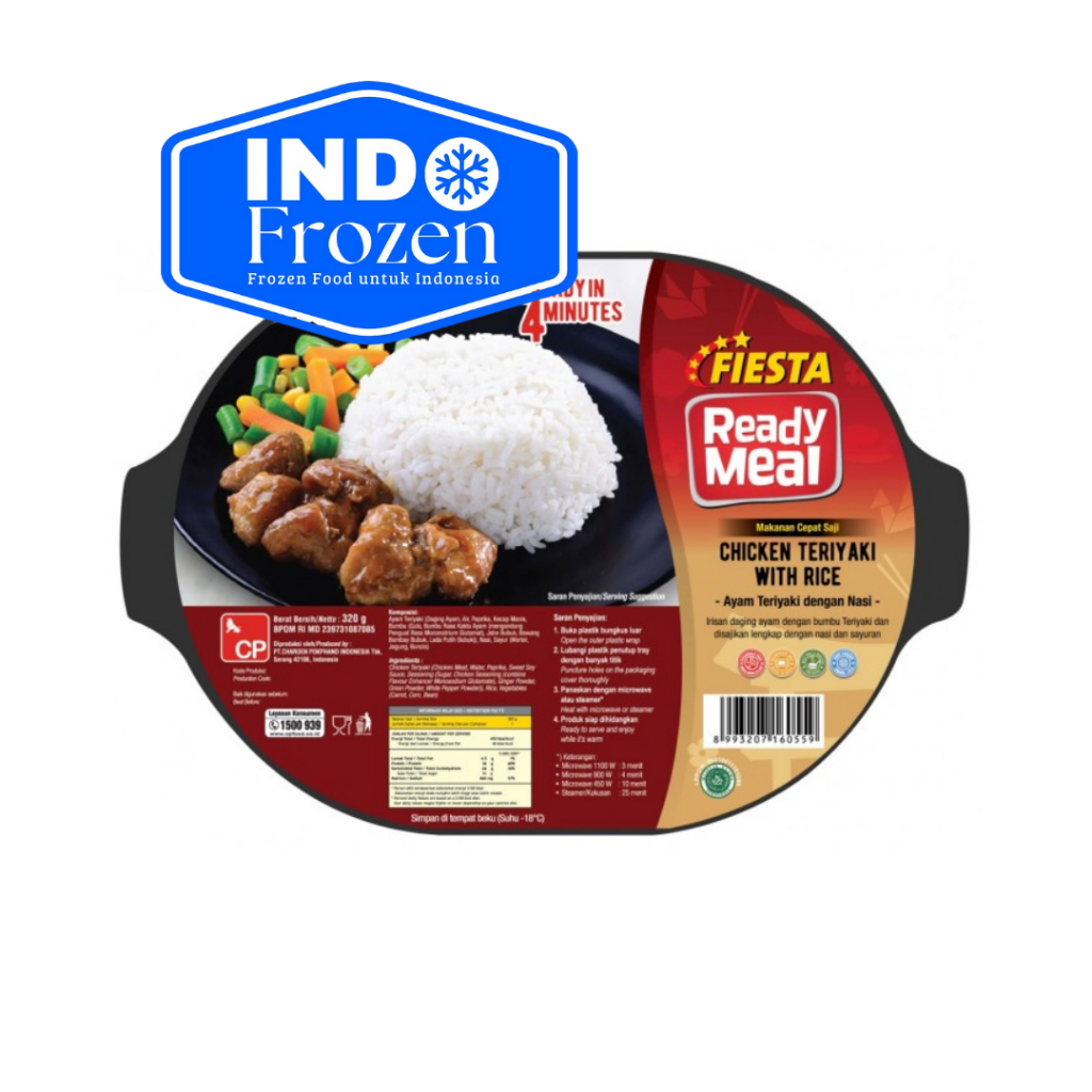 Jual FIESTA READY MEAL RICE WITH CHICKEN TERIYAKI 320GR NASI SIAP SAJI ...