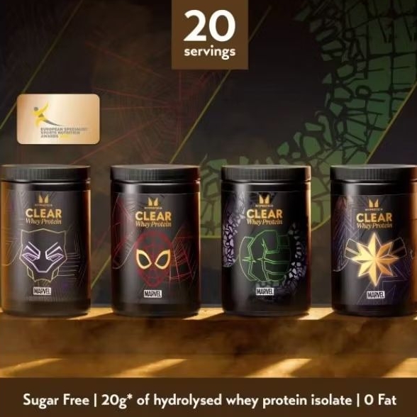 Jual MyProtein Clear Whey Protein Marvel Edition (500g) | Shopee Indonesia